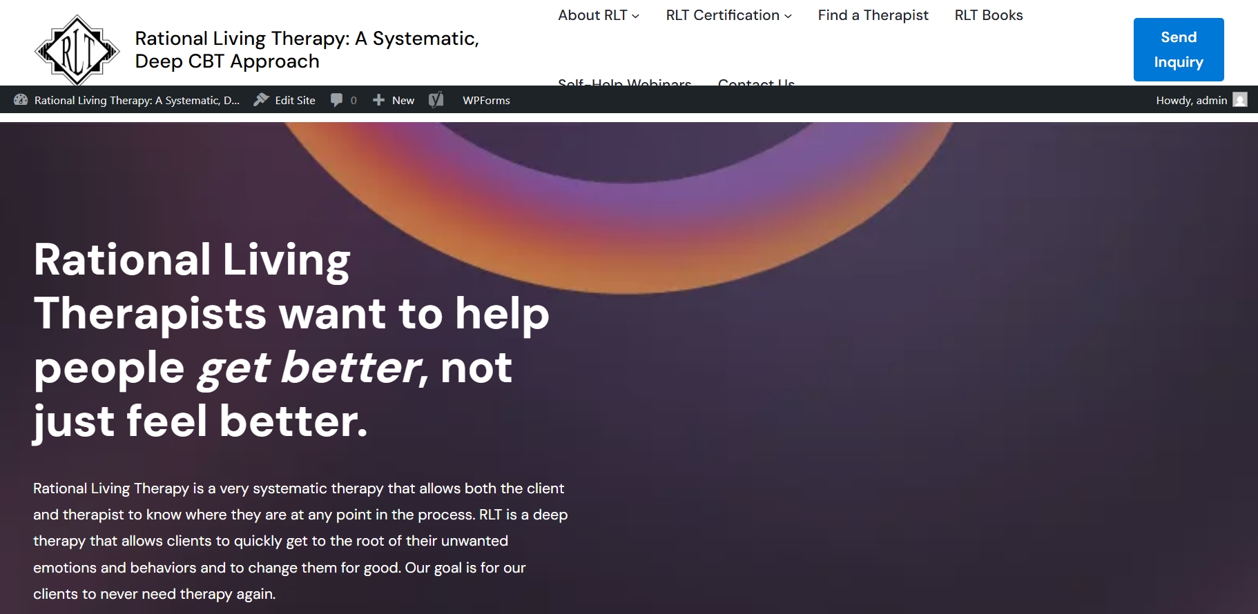 RLT Books - Rational Living Therapy: A Systematic, Deep CBT Approach